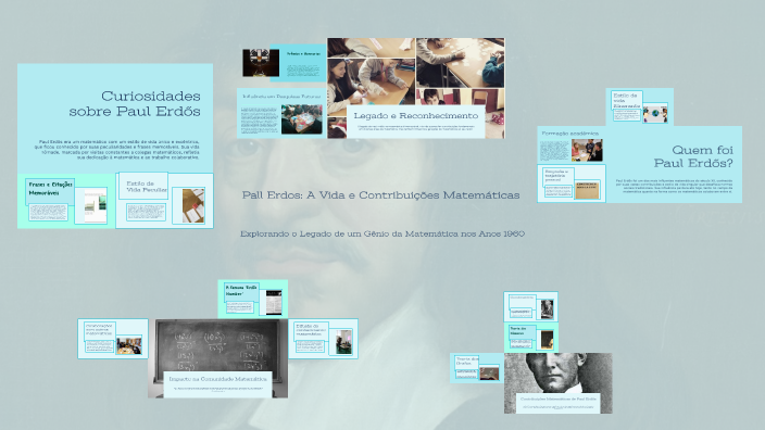 Pall Erdos: A Vida e Contribuições Matemáticas by DANIEL pinto on Prezi
