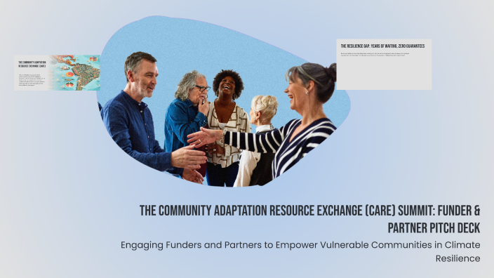 The Community Adaptation Resource Exchange (CARE) Summit: Funder ...