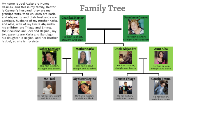Family Tree by Joel Alejandro Nuñez Casillas on Prezi