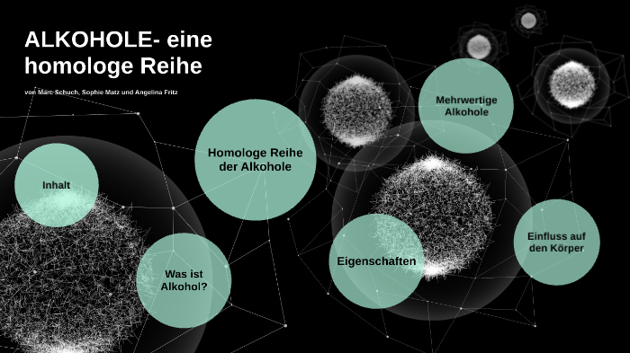 Alkohole- eine homologe Reihe by Klasse 10b on Prezi