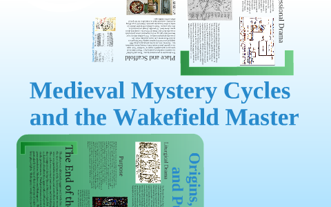 Medieval Mystery Cycles and the Wakefield Master by Patricia Taylor on ...