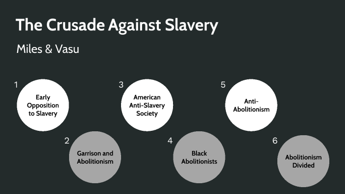 The Crusade Against Slavery by Miles A on Prezi