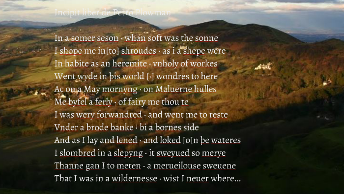 ENG 385: 10-17 June (OE to ME) by Matthew Sergi on Prezi