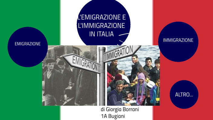 l'emigrazione e l'immigrazione by Giorgia Borrani on Prezi