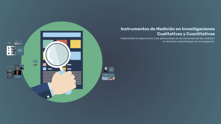 Instrumentos de Medición en Investigaciones Cualitativas y ...