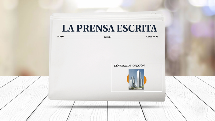 PRENSA ESCRITA: EL REPORTAJE by Merce Verges on Prezi