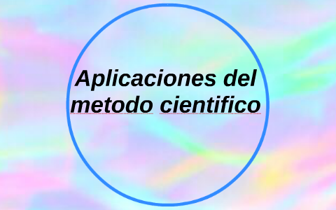 Aplicaciones del metodo cientifico by angel valle on Prezi