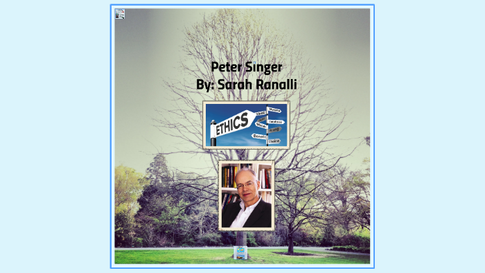 Peter Singer by Sarah Ranalli on Prezi