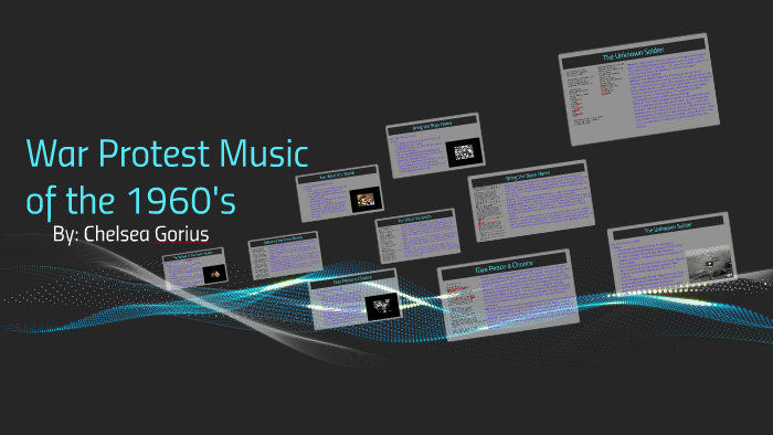 War Protest Music of the 1960's by chelsea gorius on Prezi