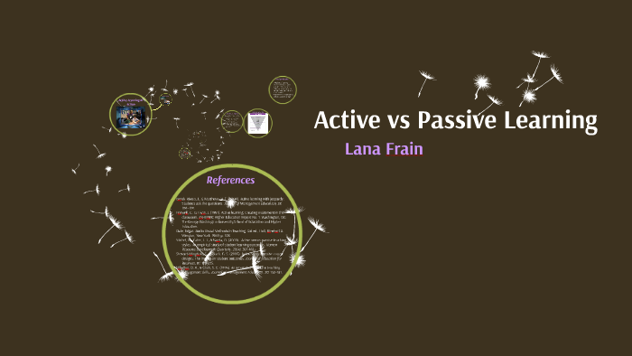 Active vs Passive Learning by Lana Frain on Prezi
