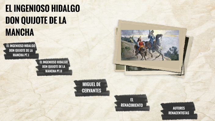 El ingenioso hidalgo Don Quijote de la mancha by K0J1R4 B.34 on Prezi