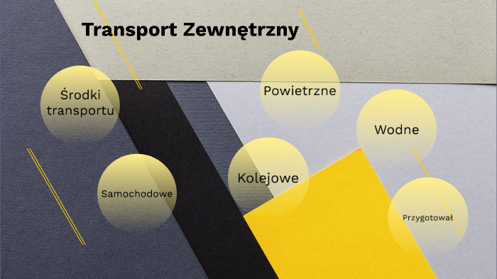Transport Zewnętrzny by Marcel Kwiatkowski on Prezi