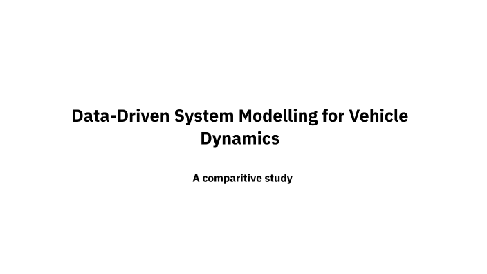 Data driven system identification by Ali Hadi on Prezi