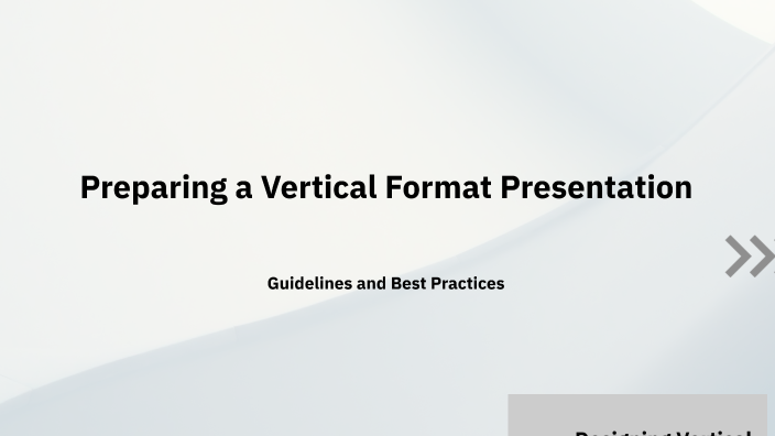 Preparing a Vertical Format Presentation by eyüp özdal on Prezi