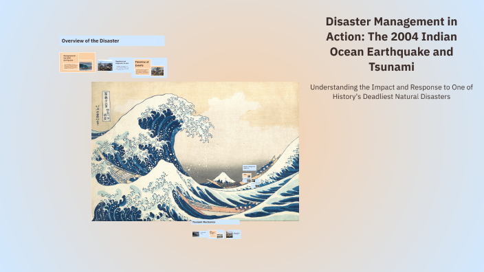 Disaster Management in Action: The 2004 Indian Ocean Earthquake and ...