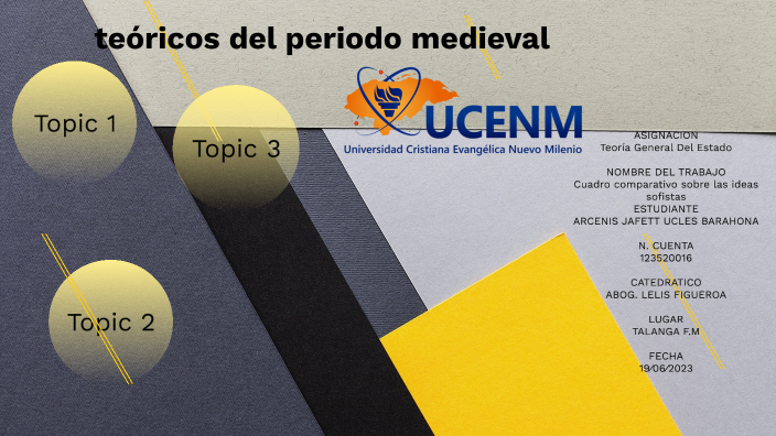 Presentación multimedia sobre teóricos del periodo medieval by Arcenis ...