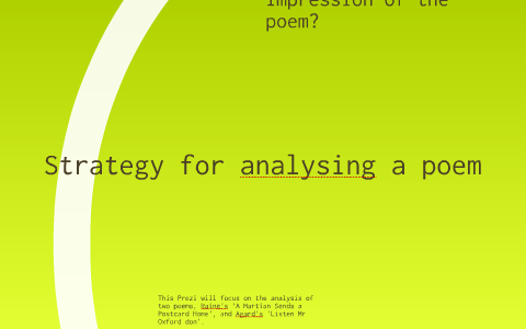 Poetry Analysis: Poems as social commentary by Nick Carozza on Prezi