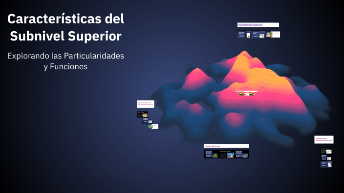 Características del Subnivel Superior by ALEX XAVIER QUIÑA IZA on Prezi