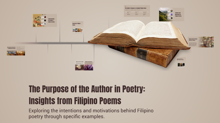 The Purpose of the Author in Poetry: Insights from Filipino Poems by ...