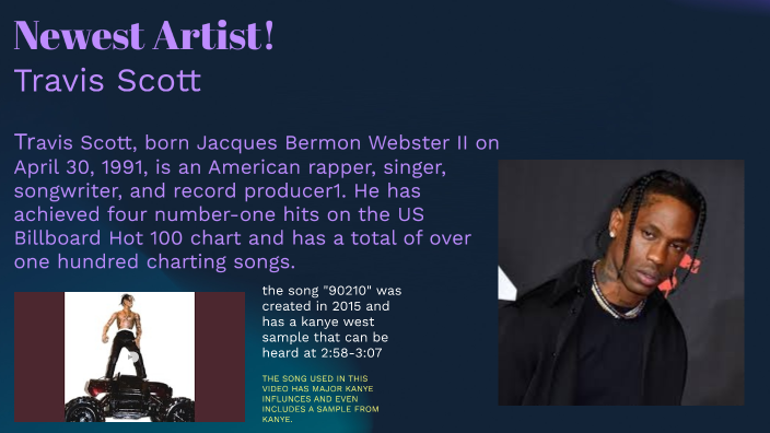 Derrick Jones | History of Recorded Music | Matthew Gorney | Travis ...