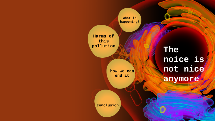 The noice is not nice anymore by Matias Vallejos Perez on Prezi