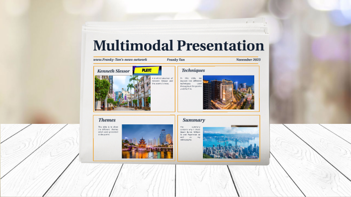 Multimodal Presentation by Franky Tan on Prezi