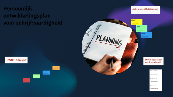 Persoonlijk ontwikkelingsplan voor schrijfvaardigheid by jonas ...