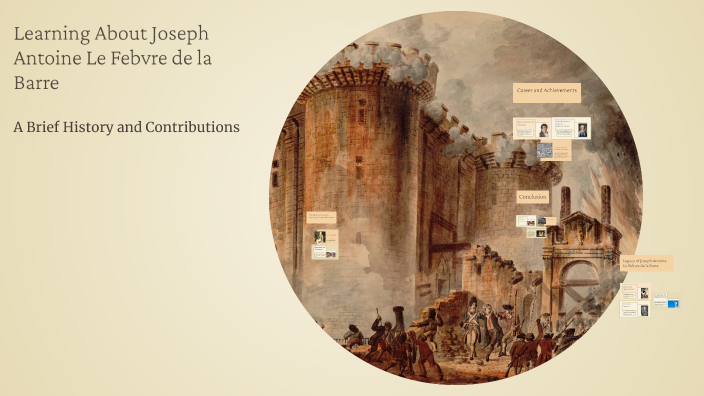 Learning About Joseph Antoine Le Febvre de la Barre by Taylor Sorley on ...