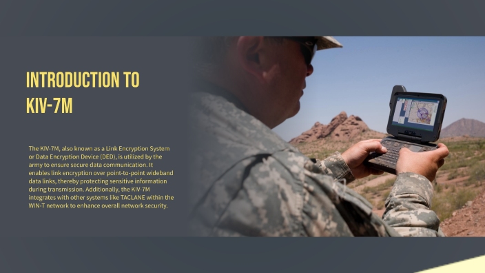 Understanding the KIV-7M Link Encryption System by Clarissa Herrera on ...