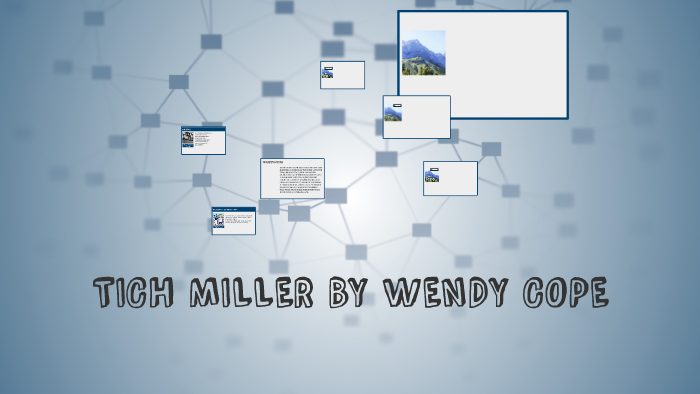 TICH MILLER WAS A GIRL WITH A DISABILITY. by Christopher Russ on Prezi