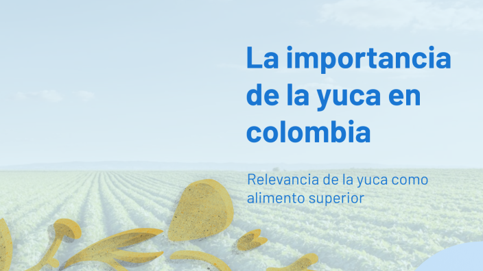 La importancia de la yuca con suero by LUIFER DOMINGUEZ MENCO on Prezi
