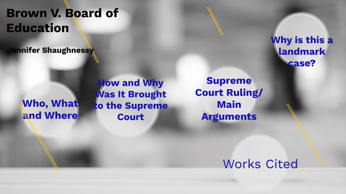 Brown V. Board of Education by Jennifer Shaughnessy on Prezi