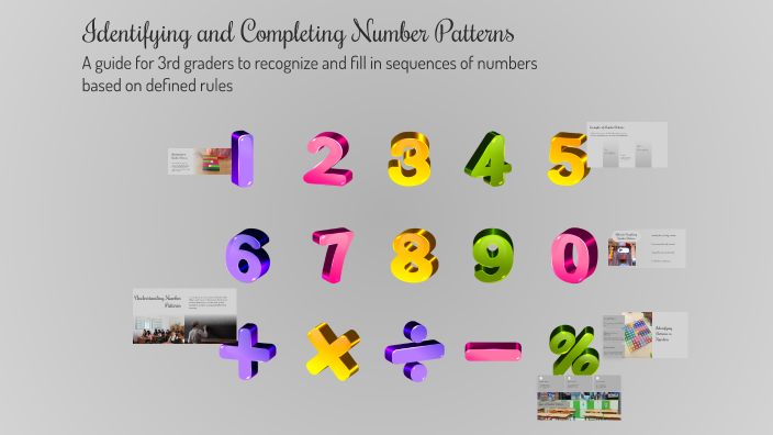 Identifying and Completing Number Patterns by Sherita Ming on Prezi