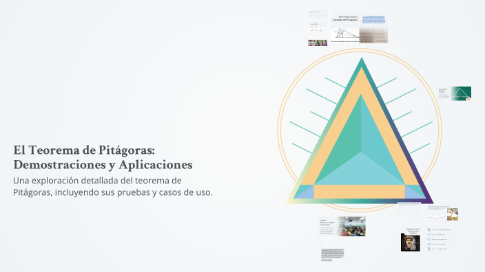 El Teorema de Pitágoras: Demostraciones y Aplicaciones by ILLIA ENYTH ...