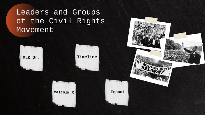 Leaders and Groups of the Civil Rights Movement by Garrett Strous on Prezi