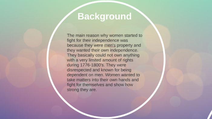 Women in Early American Republic by Rachael Lovestrand on Prezi