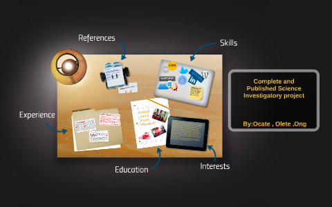 Complete and Published Science Investigatory project by richelle ...