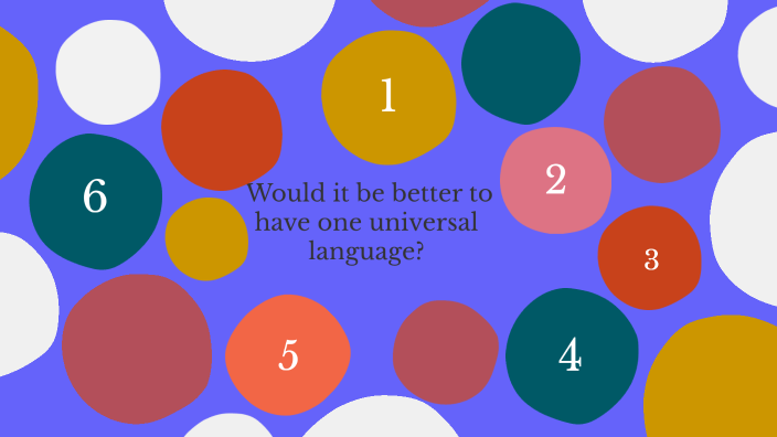 Should there be one global language by Stijn Pijper on Prezi