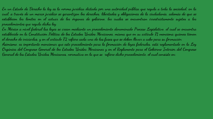 Proceso de Creación de una Norma by Arturo Abel Albarran Rosas on Prezi