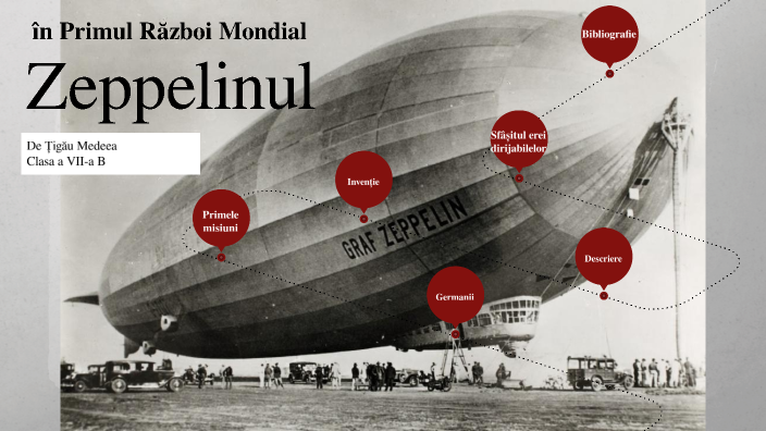 Zeppelinul în Primul Război Mondial by Medeea Țigău on Prezi