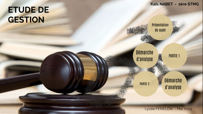 Etude de Gestion by sonia nabet on Prezi