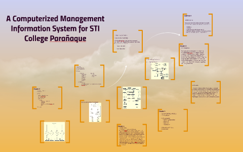 A Computerized Management Information System for STI College by Budoy ...