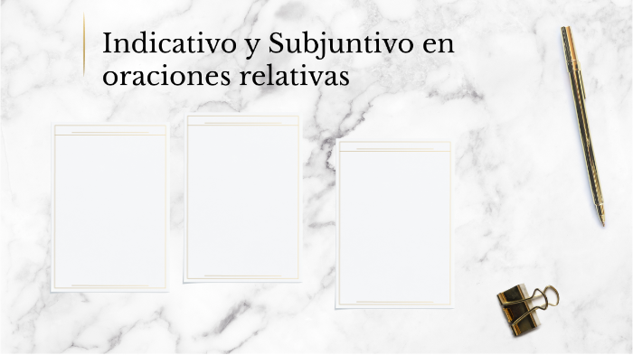Indicativo y Subjuntivo (Oraciones relativas) by Andrea Toro Herrera on ...