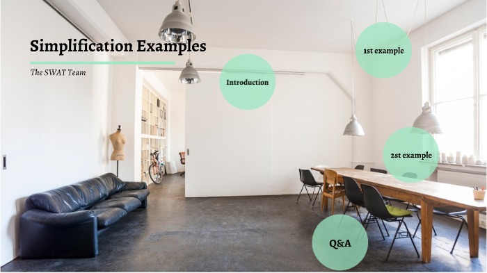 Simplification Ideas by marcel frank tchieuko on Prezi