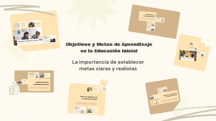 Objetivos y Metas de Aprendizaje en la Educación Inicial by Jesus ...