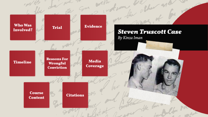 R v Truscott by Kinza Iman on Prezi