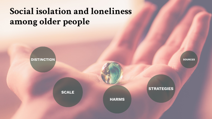 Social isolation and loneliness among older people by Anna Vodová on Prezi