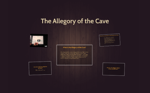 The Allegory of the Cave by Shoshana Leventhal