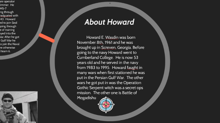 Howard E. Wasdin by jacob lopresto on Prezi