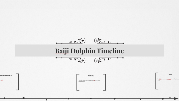 Baiji Dolphin Timeline by Michael Ng on Prezi
